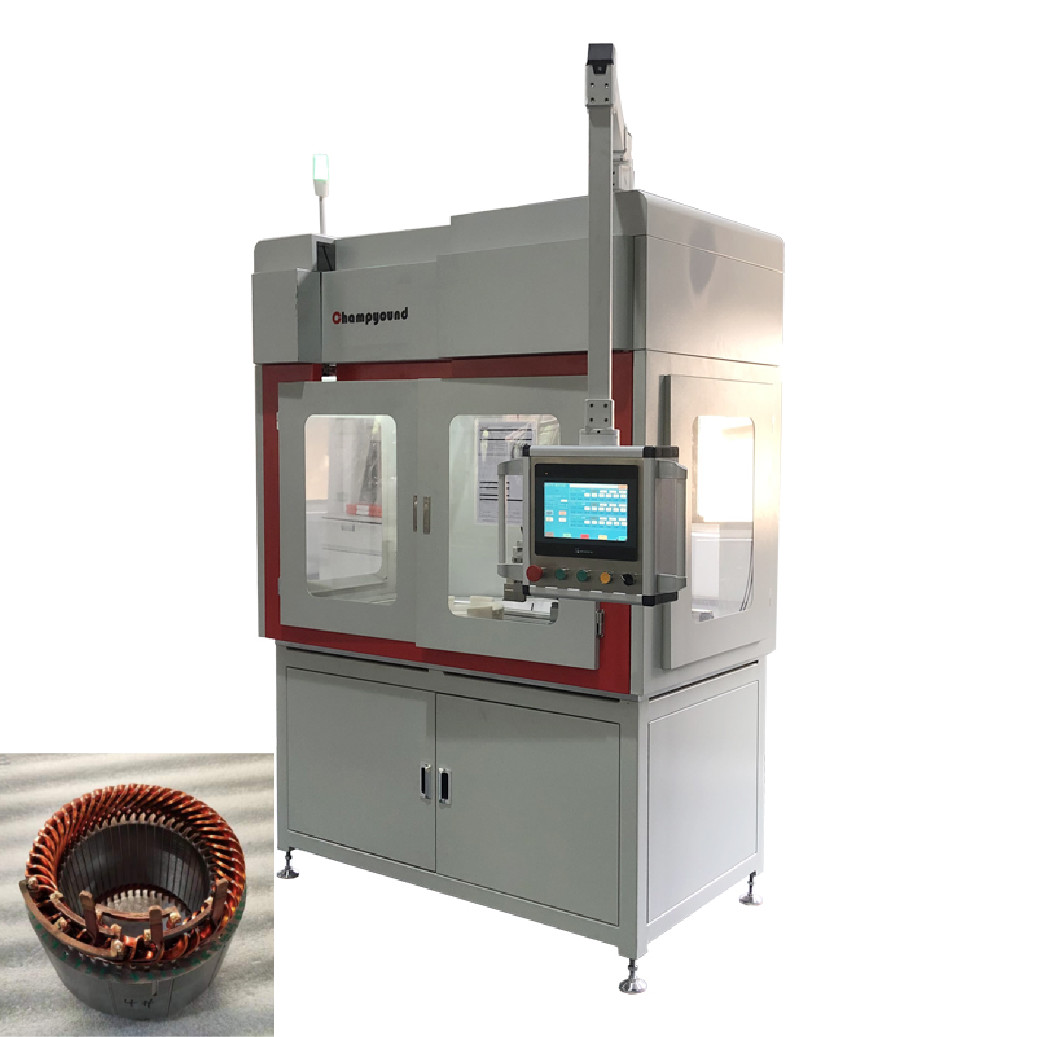 6KW Three Wheeler Stator Fan Motor Cutting Machine Automatic