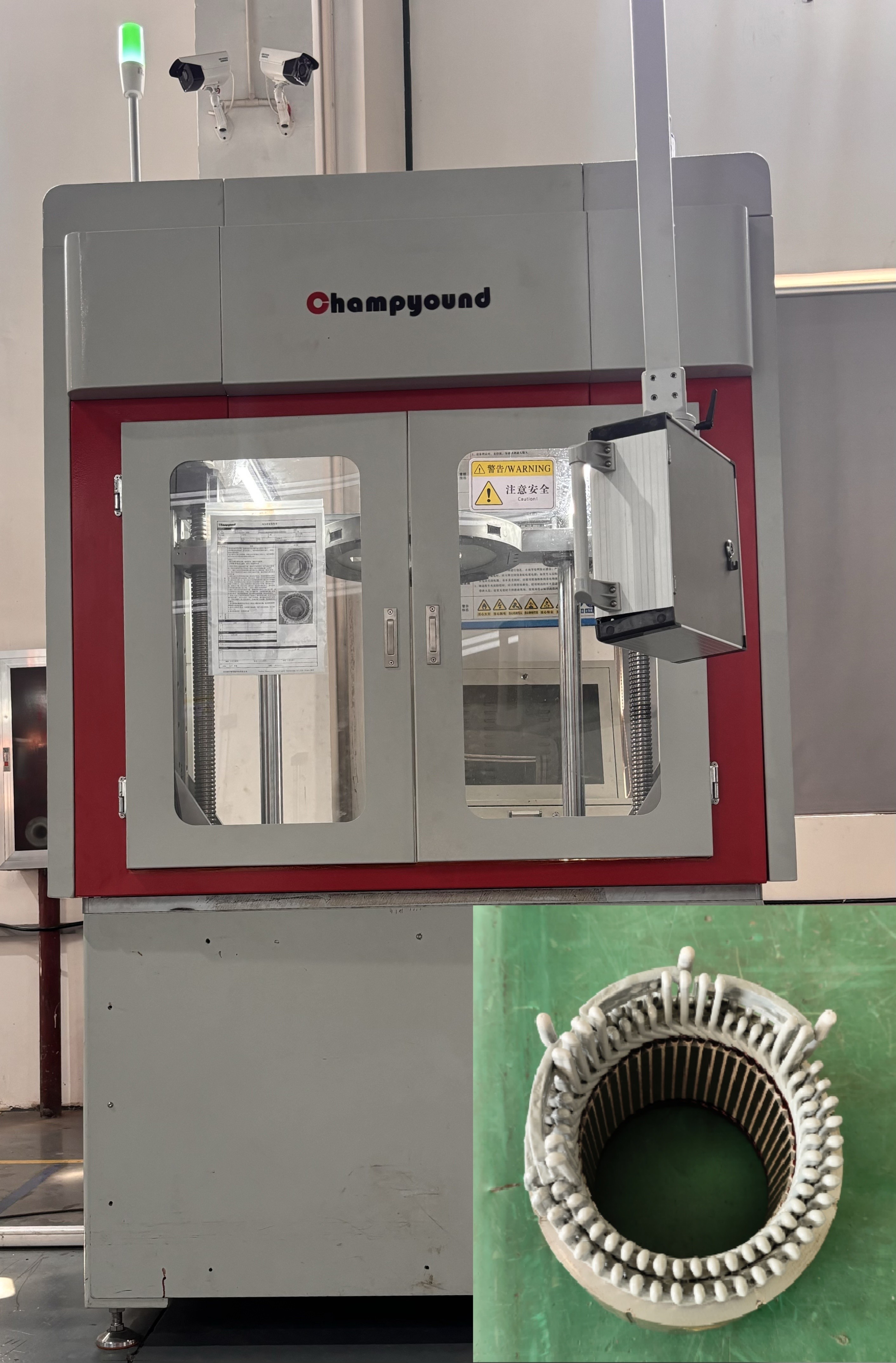 Outboard Stator Bldc Motor Winding Machine Fully Automatic 3.5KW 380V